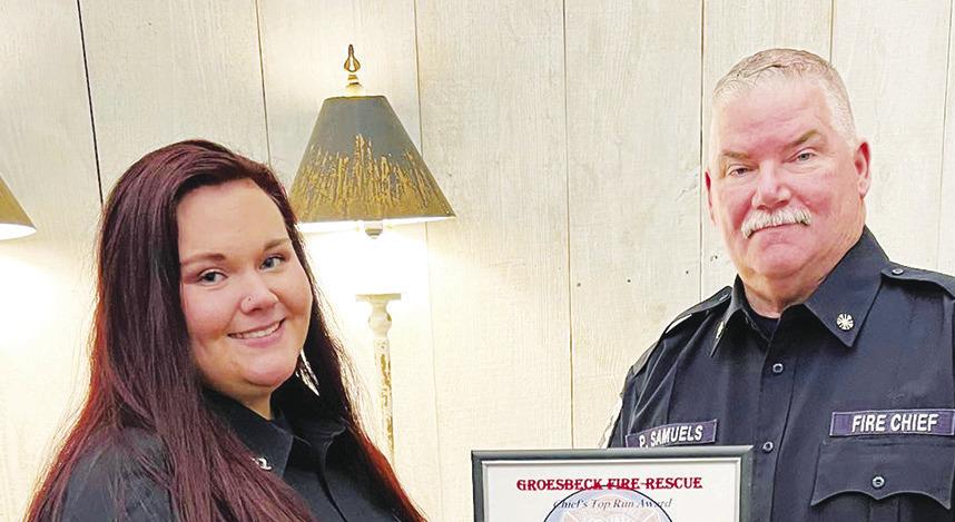 Groesbeck Fire-Rescue has annual awards banquet | Groesbeck Journal