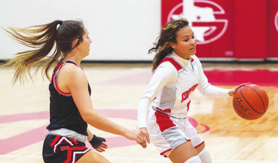 SNAPSHOTS FROM TUESDAY NIGHT LADY GOATS BASKETBALL | Groesbeck Journal