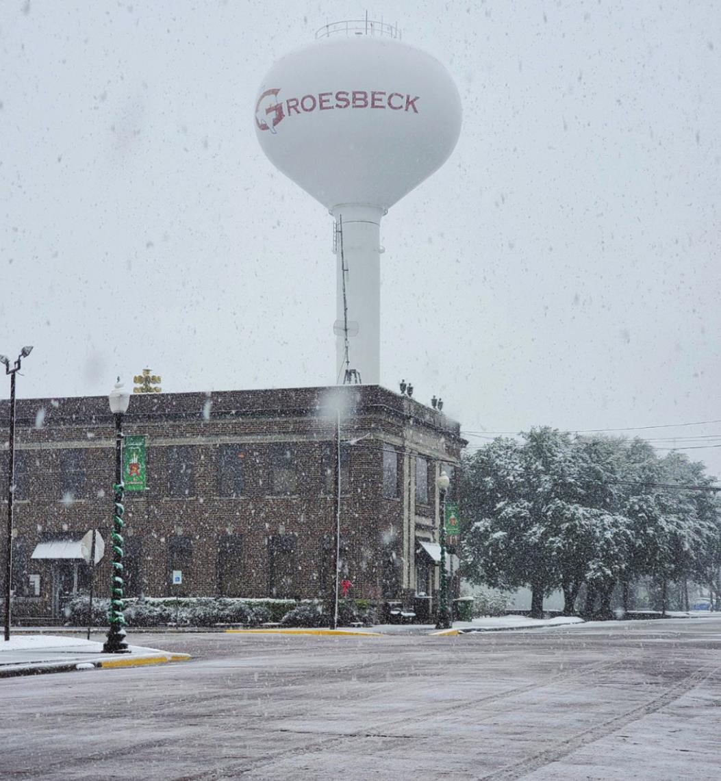 January brings snow day for area | Groesbeck Journal