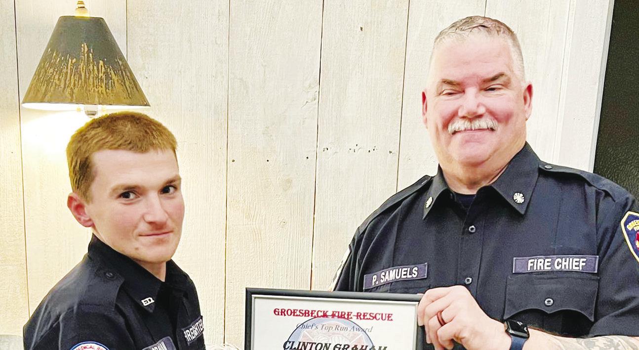 Groesbeck Fire-Rescue has annual awards banquet | Groesbeck Journal