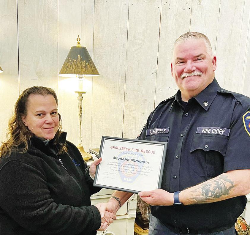Groesbeck Fire-Rescue has annual awards banquet | Groesbeck Journal