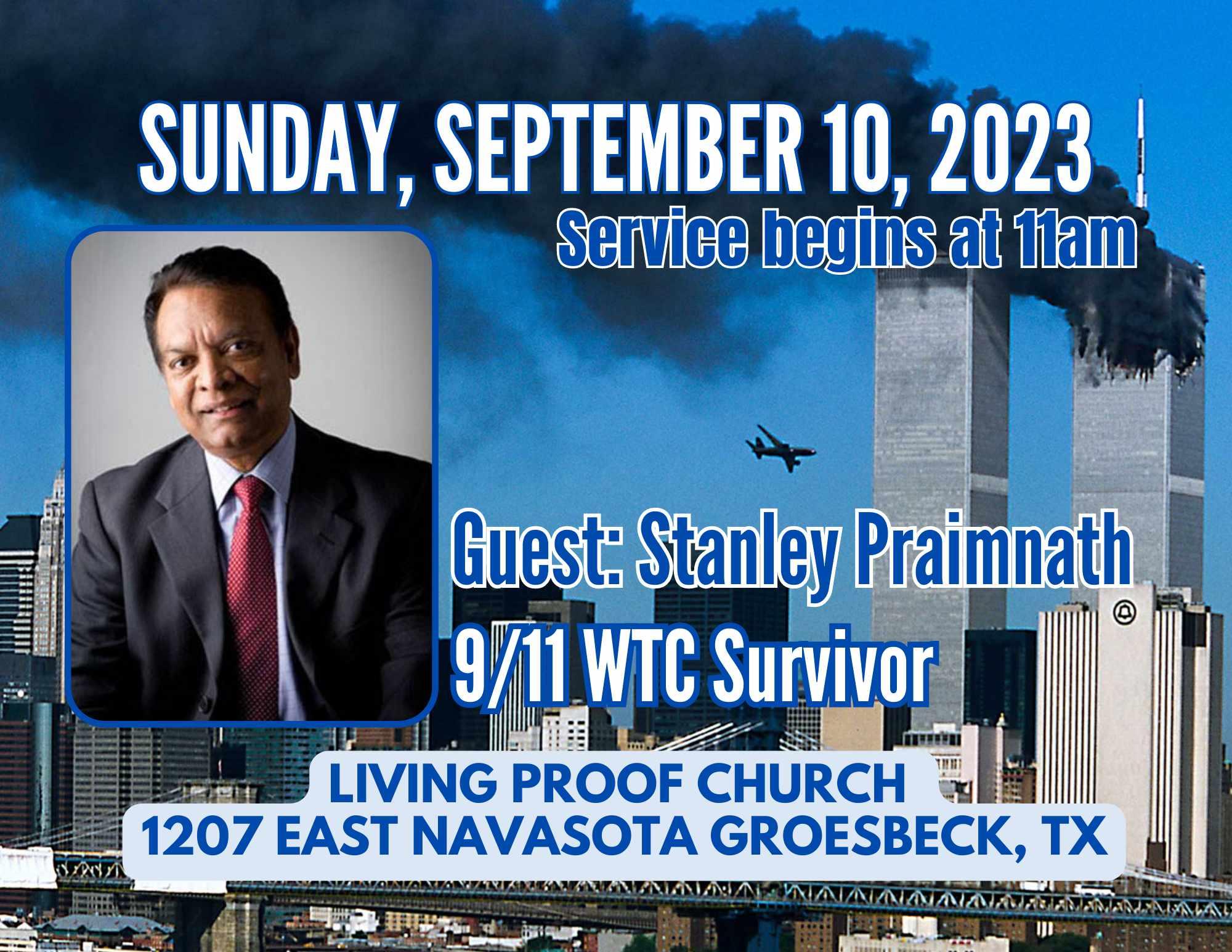 World Trade Center Survivor to speak at 9/11 Remembrance Service on ...
