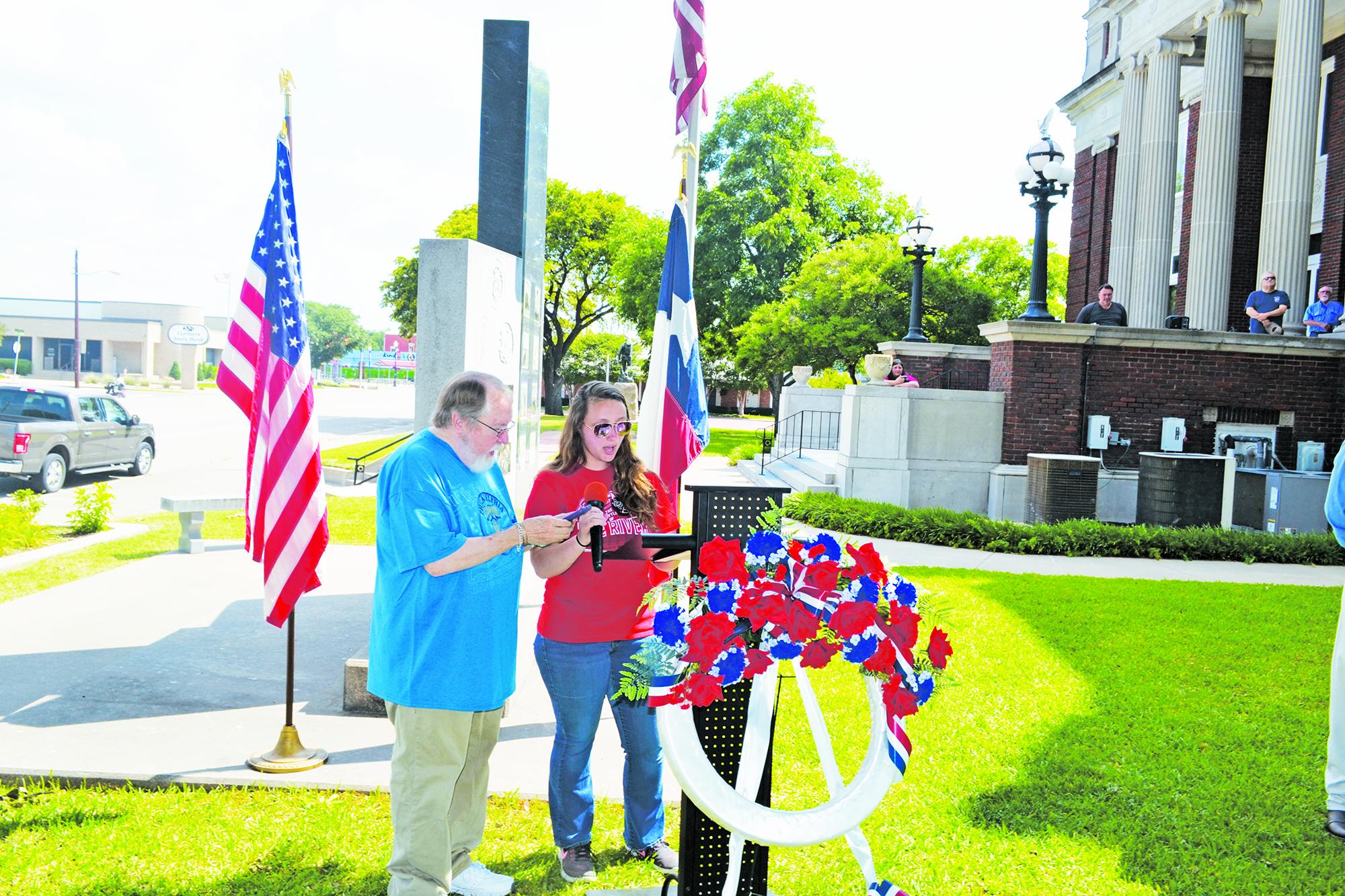Memorial Day program held on Monday on grounds of Limestone Co ...