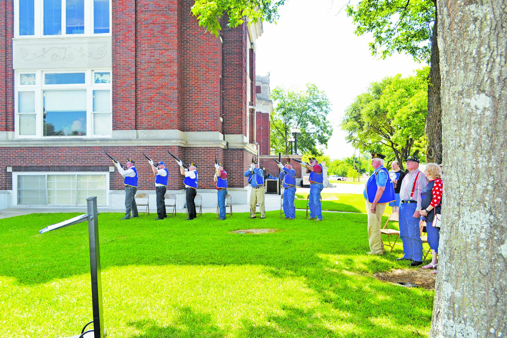 Memorial Day program held on Monday on grounds of Limestone Co ...