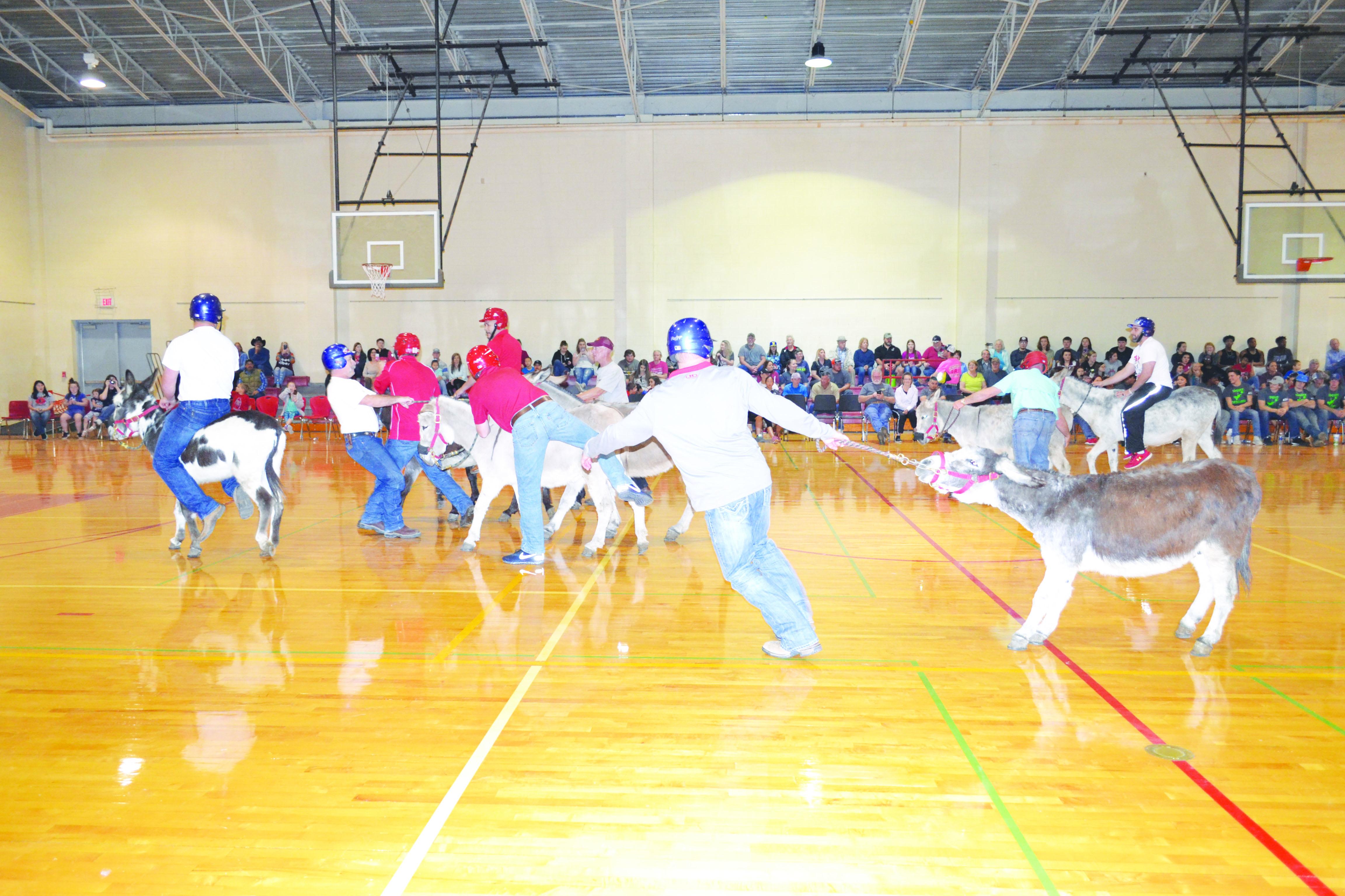 2018 Donkey Basketball | Groesbeck Journal