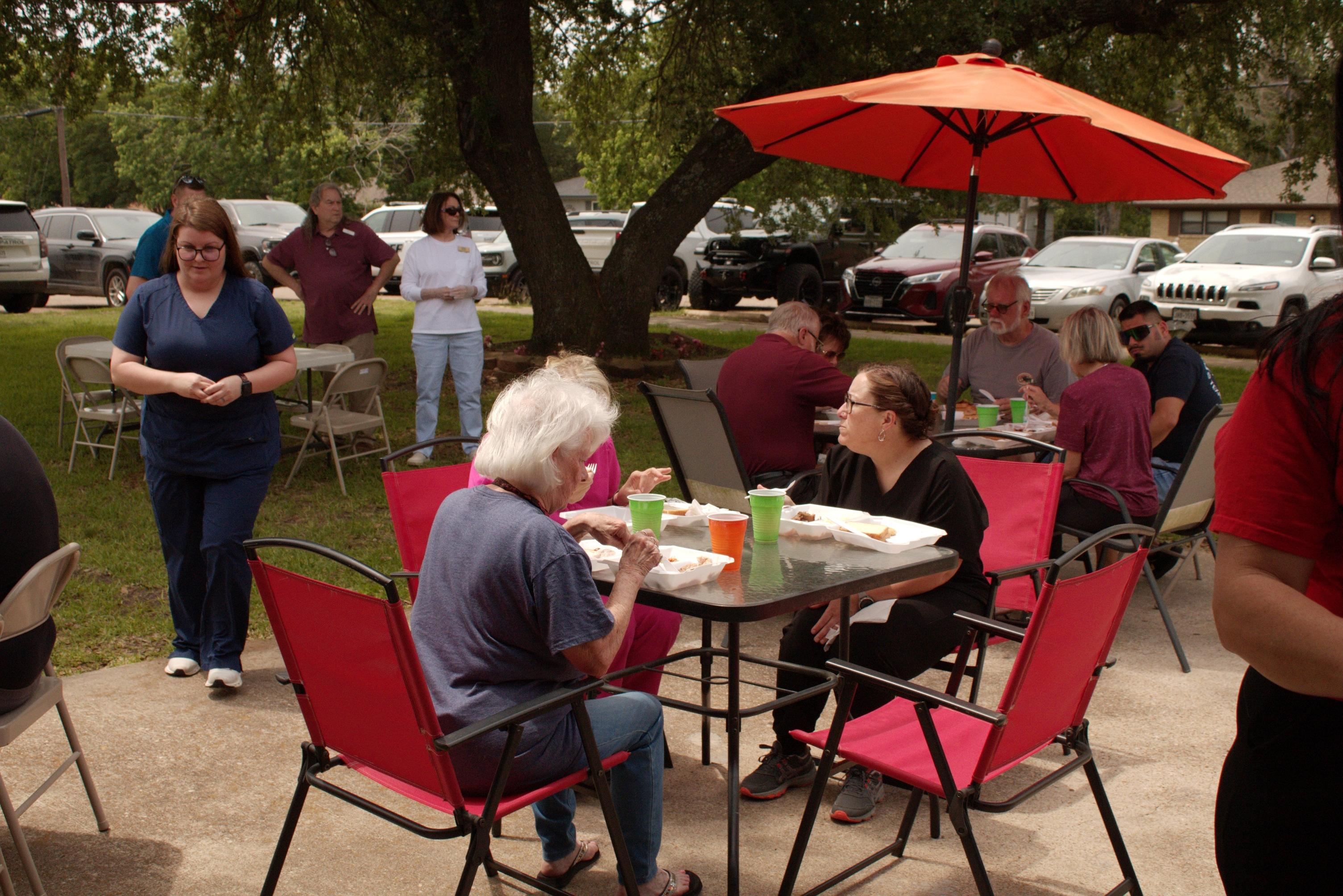 Groesbeck, Mexia & Teague LTCs Fire Up the Grill for Nursing Home Week ...