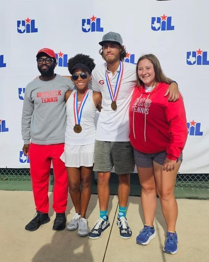 King & King Take Third in 3A State Mixed Doubles | Groesbeck Journal