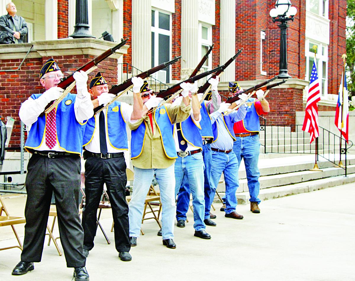 Courthouse ceremony honors veterans’ service | Groesbeck Journal