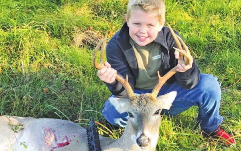 10-year-old boy gets first deer | Groesbeck Journal